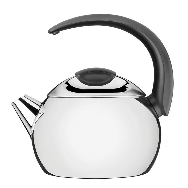 Chaleira Tramontina Em Aço Inox Cabo Preto 15 Cm 2,25 L - Chaleiras ...