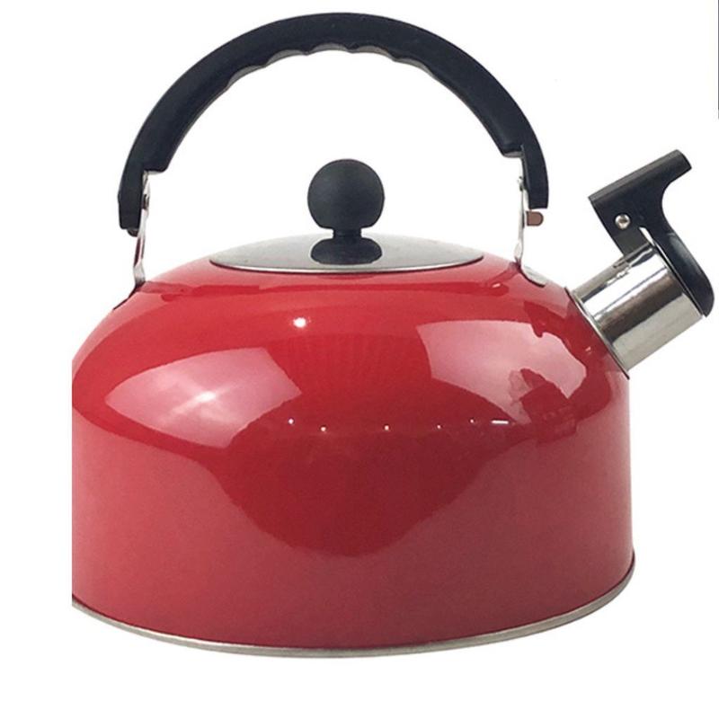 Chaleira Vermelha Chaleira Com Apito 2 Litros Chaleira Inox - Wellmix ...