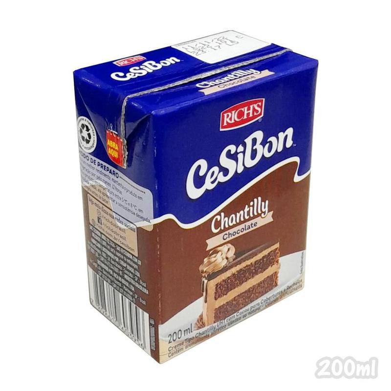Chantilly Cesibon Chocolate 200ml Richs - RichS - Chantilly - Magazine ...