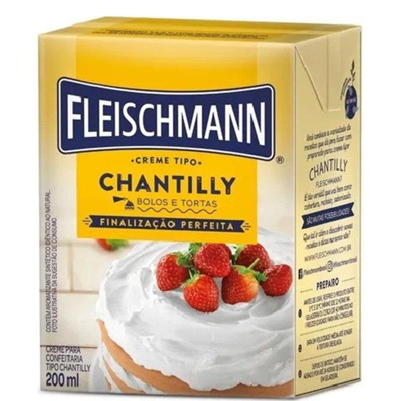 Chantilly Fleischmann Original 200ml - Chantilly - Magazine Luiza