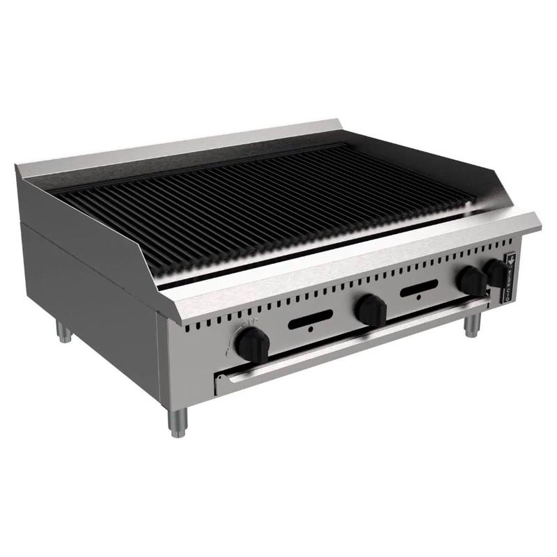 Chapa Grill Char Broiler de Mesa Prime a Gás PCG090G 90x73 cm Venâncio ...