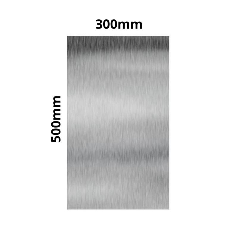 Chapa Inox 304 escovado, 500mm x 300mm x 1mm espessura - JR METAIS ...