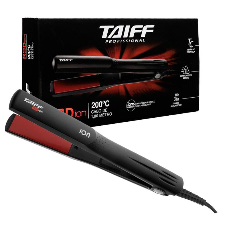 Chapa taiff red ion 200c bivolt - Chapinha / Prancha - Magazine Luiza