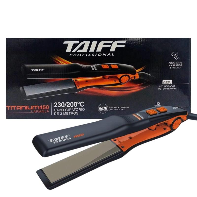 Chapa taiff titanium 450 laranja bivolt - Chapinha / Prancha - Magazine ...