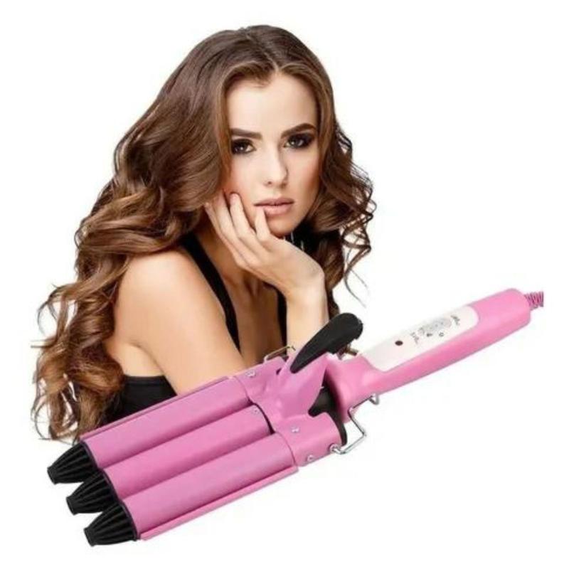 Chapinha Bivolt Modeladora De Cachos Triondas Ondulador Pro - Chuangxin ...