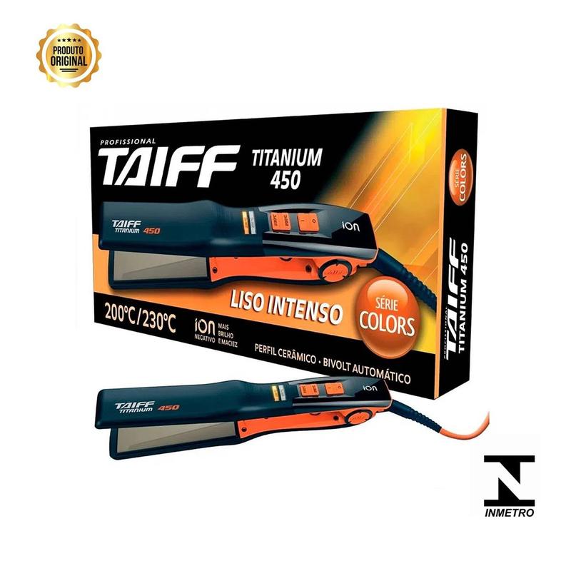 Chapinha Prancha Taiff Titanium 450 - 230C - Bivolt - Chapinha ...
