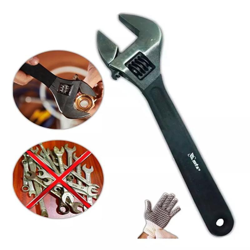 Chave ajustável inglesa 12 pol 300 mm emborrachada - MTX - Chave ...