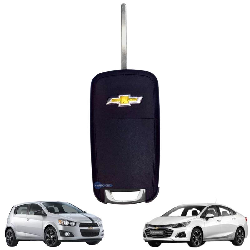 Chave canivete completa chevrolet cruze sonic com lâmina - AUTO-TEC ...