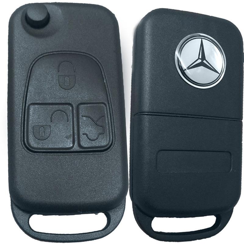 Chave Carcaça Oca Controle 3 Botões Mercedes Pantografica - Mercedes ...