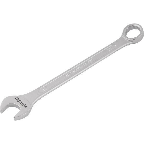 Chave combinada 19mm cromo vanádio fosco cartela - Vonder - Chave ...