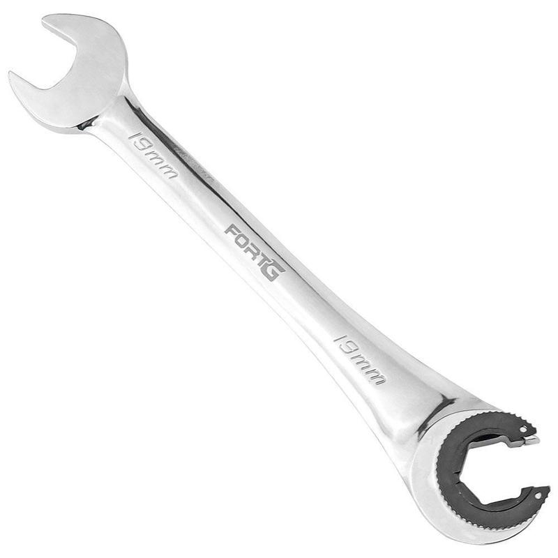 Chave de Boca com Catraca 19mm - FORTG - Chave Combinada - Magazine Luiza