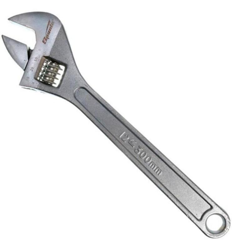 Chave Inglesa Ajustável 12 Pol 300 Mm Aço Crv Cromada Sparta - Chave ...