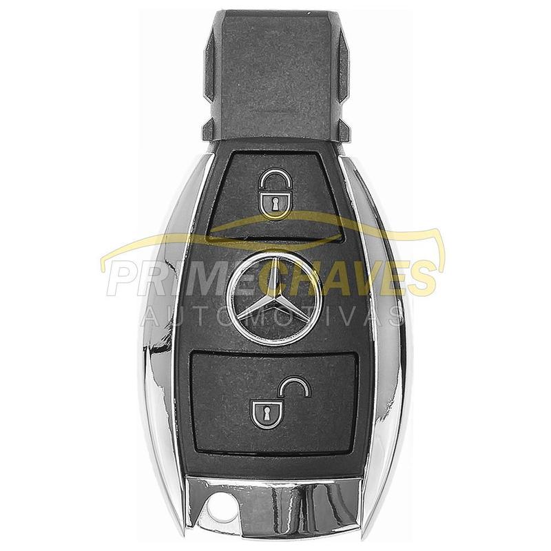 Chave Oca Carcaça Capa Presença Mercedes Keyless 2 Botões - Prime ...