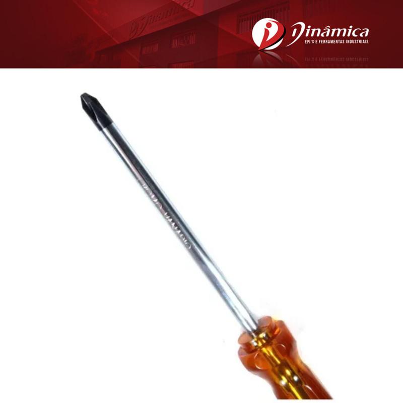 Chave philips ponta imantada 1/8 x3 - FOX LUX - Chave Philips ...