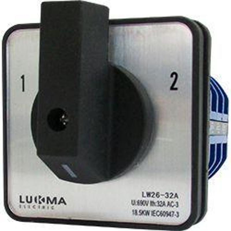 Chave Rotativa 4P 3 Pos 32A Lw266T/3 - Lukma - Chave Reversora - Magazine Luiza