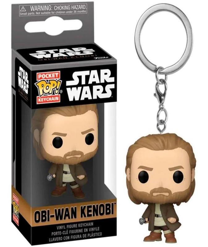 Chaveiro Boneco Obi Wan Kenobi Star Wars Funko Pocket - Funko ...