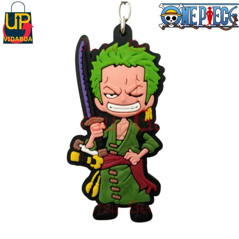 Chaveiro One Piece - Roronoa Zoro Verde - Colecionáveis - Magazine Luiza