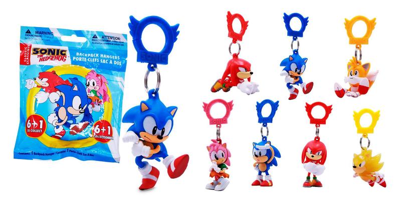 Chaveiro Sonic The Hedgehog Sortidos Hangers - Series 4 - DC Toys ...