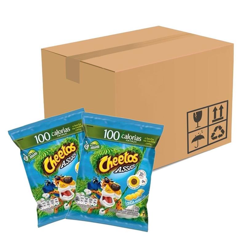 Cheetos Assado Requeijão 20g c/30 - Elma Chips - Cheetos - Magazine Luiza