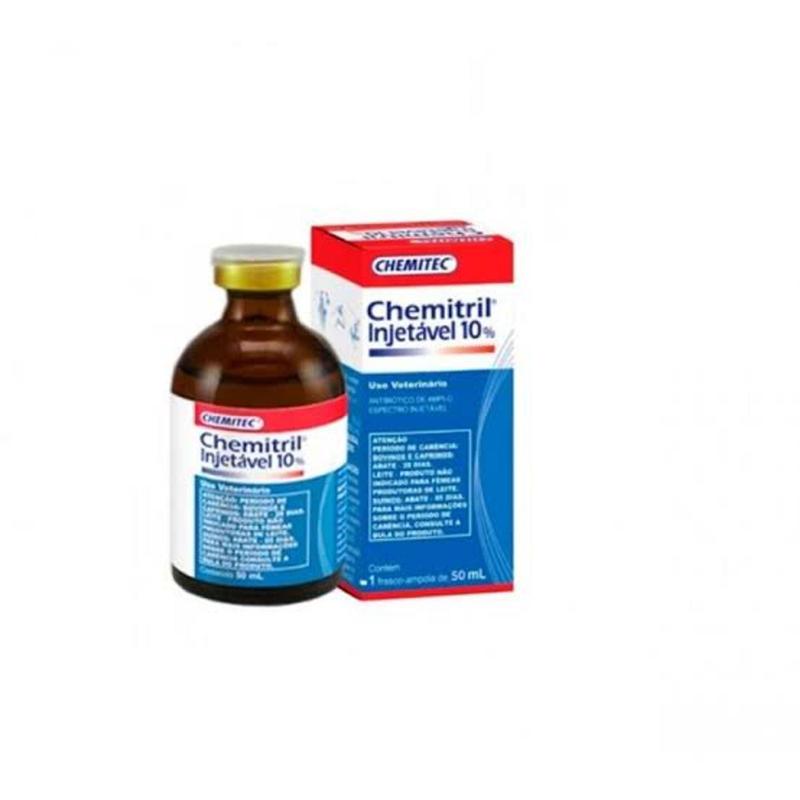 Chemitril Injetável 10% 50ml Chemitec - Chemitec Agro Vet - Farmácia ...