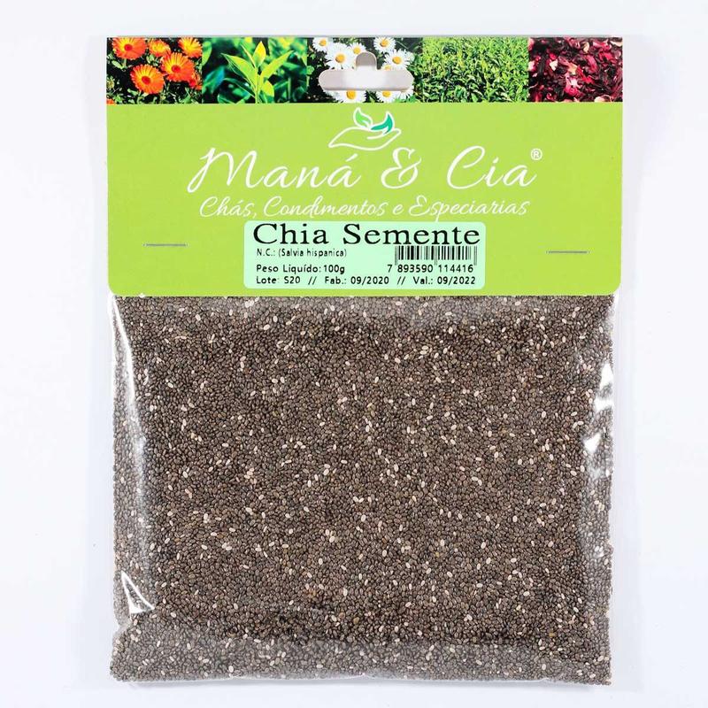 Chia Semente 100g Maná & Cia - Chia - Magazine Luiza