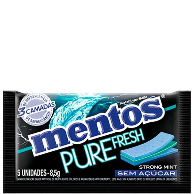 Chicle Mentos 3 Strong Mint 8,5g - Chicletes e Gomas - Magazine Luiza