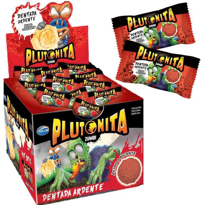 Chicle Plutonita Dentada Ardente 40un 180g - Chicletes e Gomas ...