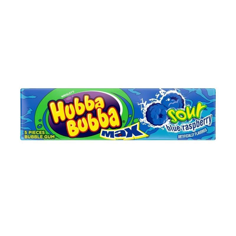 Chiclete Hubba Bubba Sabor Framboesa Azul Raspberry Sour 40g ...