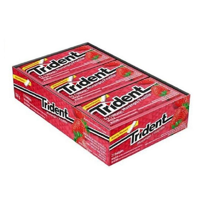 Chiclete Trident Caixa C/21un Diversos Sabores Melhor Preço! - Mondelez ...
