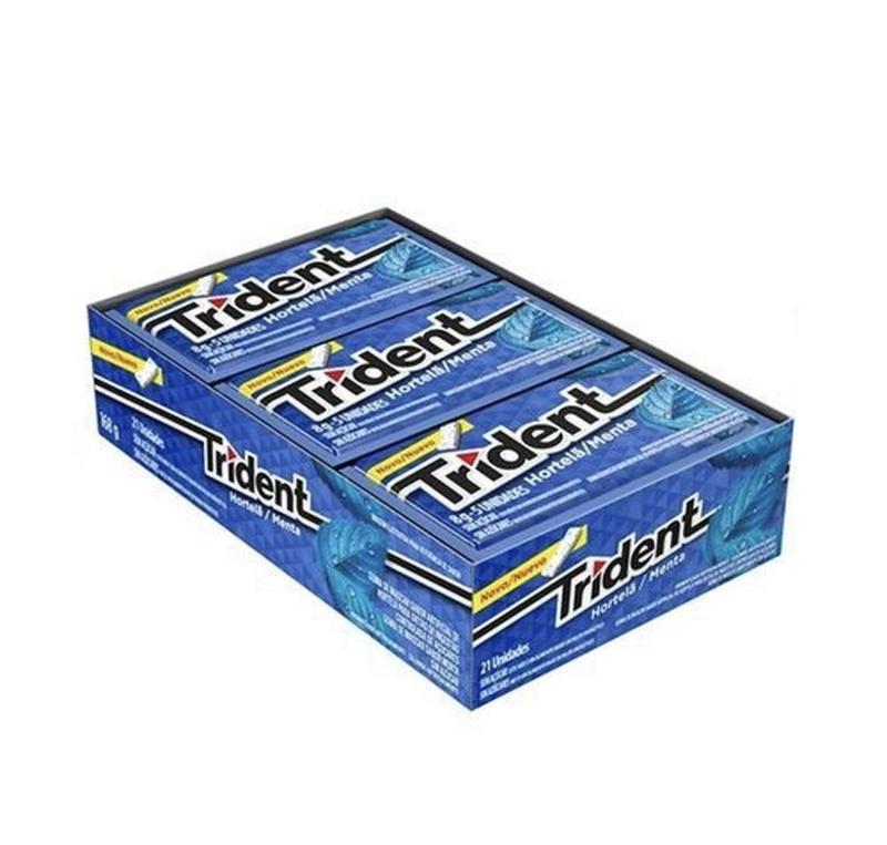 Chiclete Trident Display com 21 Unidades - Mondelez - Chicletes e Gomas ...