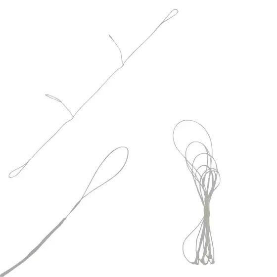 Chicote De Nylon Para 2 Anzóis 2 Pernadas Kit C/ 20 Unidades - Ocean ...