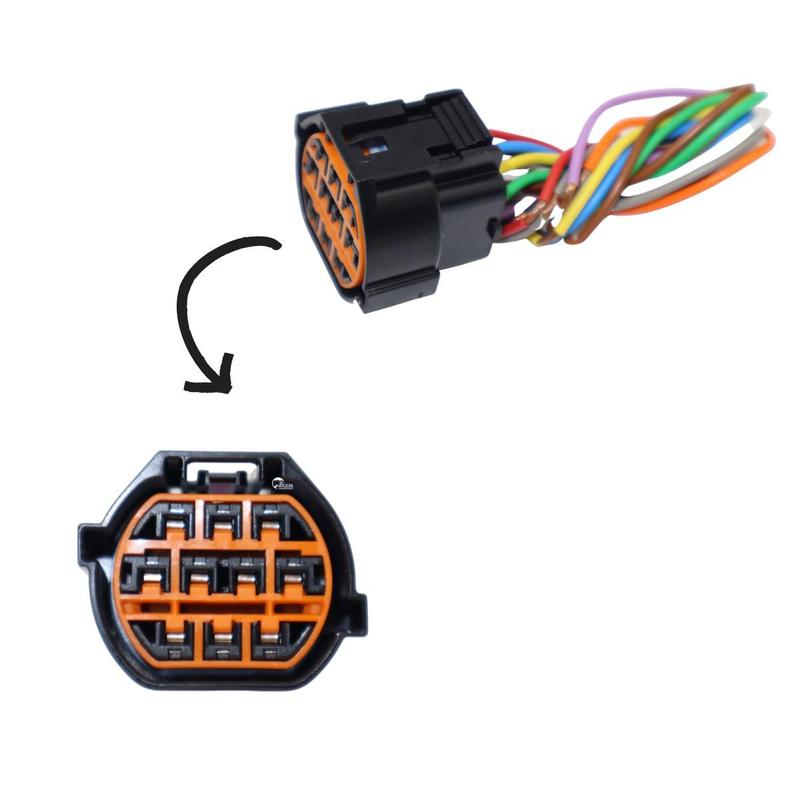 Chicote Plug Conector Do Farol Hyundai Ix35 - TC - Interruptor para ...