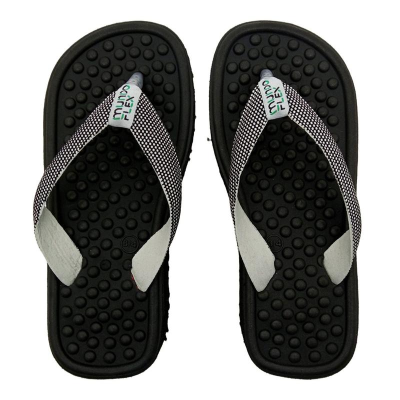 Chinelo Anabela Ortopédico Mundo Flex Com Bolinhas Massageadora Esporão ...