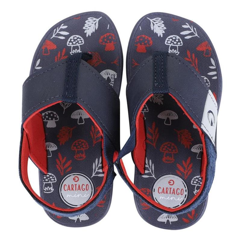 Chinelo Bebê Catargo com Elástico Estampado Menino - Grendene Kids ...