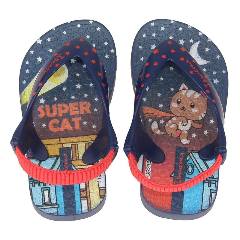 Chinelo Bebê com Elástico Ipanema Hero Pets Baby - Grendene Kids ...
