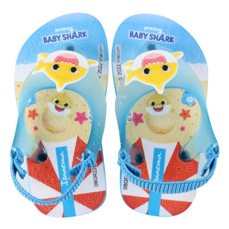 Chinelo Bebê Grendene Ipanema Baby Shark Masculino - Chinelo para Bebês ...
