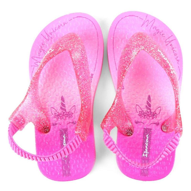 Chinelo Bebê Ipanema Brilha Baby Feminino - Grendene Kids - Chinelo ...
