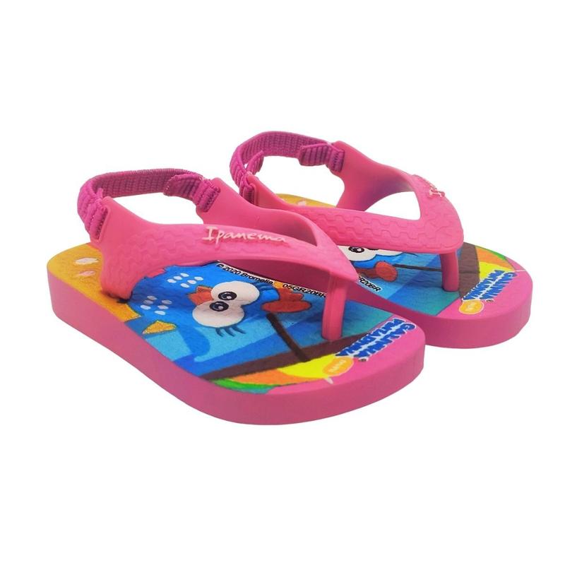 Chinelo Bebê Ipanema Galinha Pintadinha Baby com Elástico - Menina ...