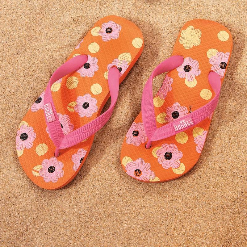 Chinelo Candy Floral - Bugbee - Chinelo para Bebês - Magazine Luiza