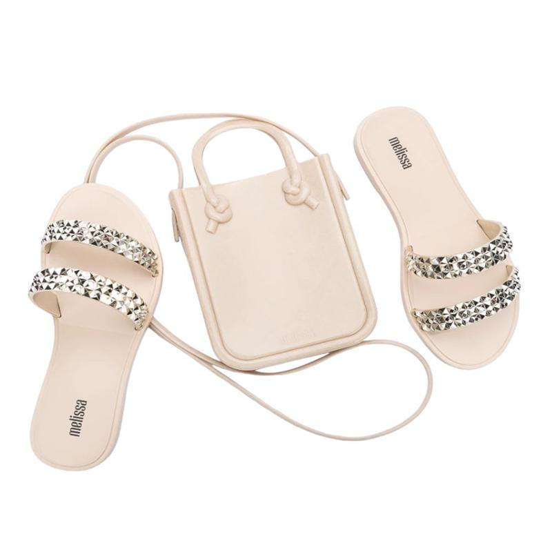 Chinelo Feminino Rasteira em Tiras Melissa Bling 33819 - Rasteirinha ...