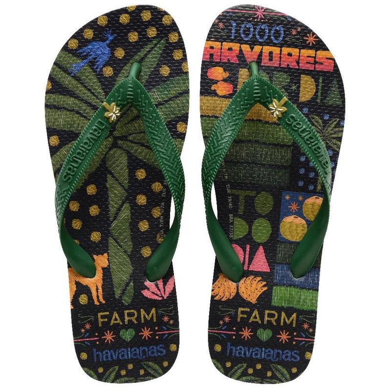 Chinelo Havaianas Farm Mil Árvores - Chinelo Feminino - Magazine Luiza
