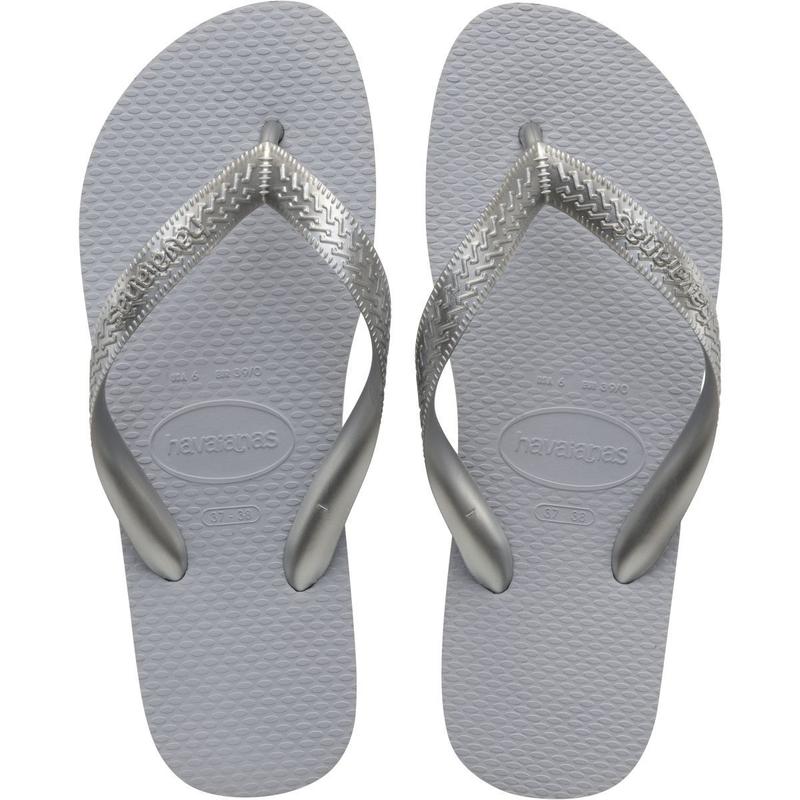 Chinelo Havaianas Feminino Color MIX 35/6 CINZA/PRATA - Chinelo ...