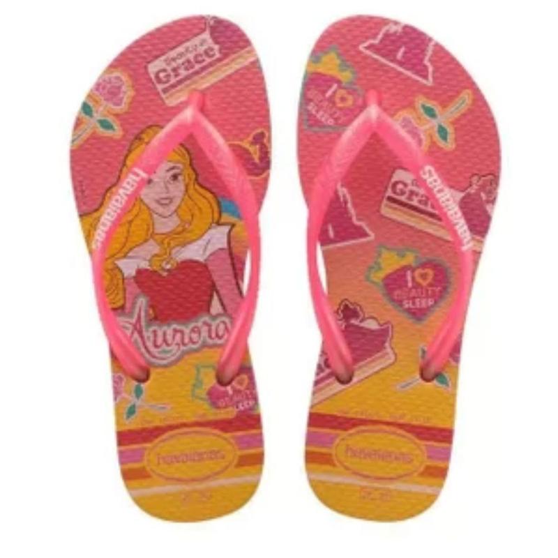 Chinelo Havaianas Princesa Aurora tam 23/24 - Chinelo Feminino ...