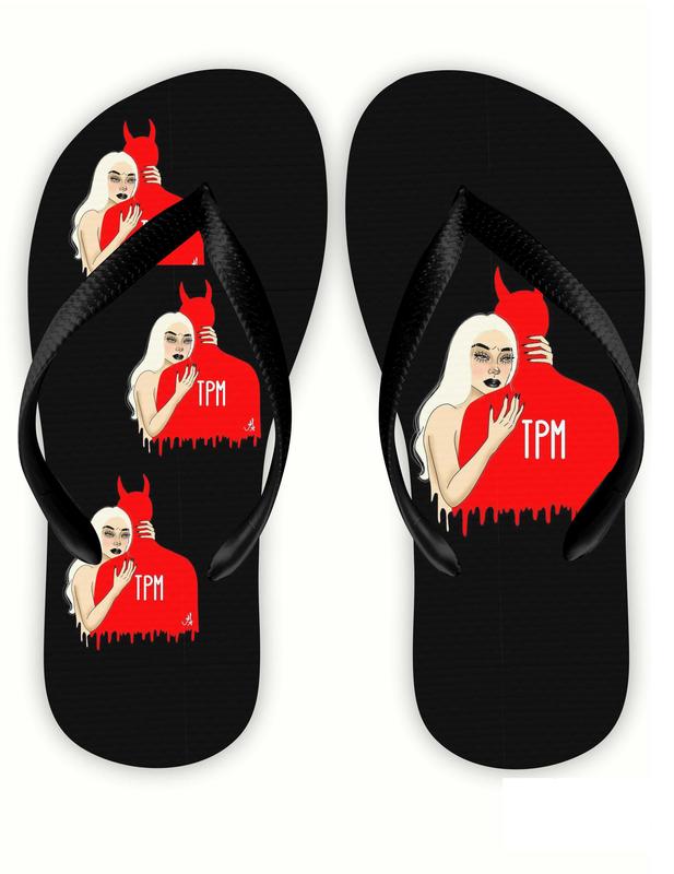 Chinelo Humor Meme TPM Tensão pré menstrual - NALTIC - Chinelo ...