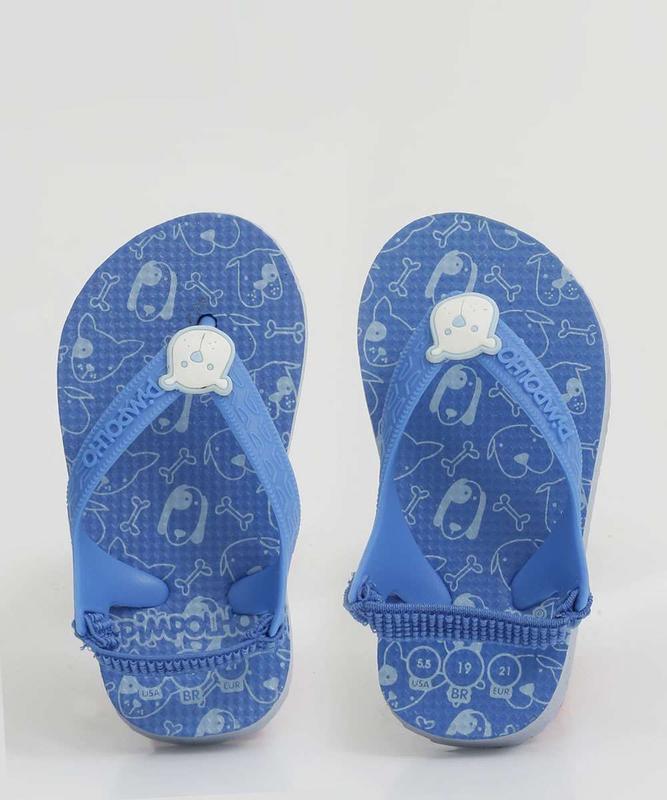 Chinelo Infantil Bebê Estampa Cachorro Pimpolho - Chinelo para Bebês ...