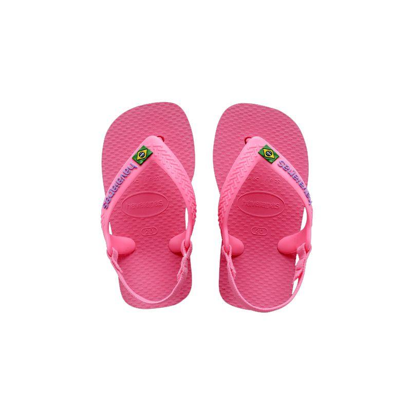 Chinelo New Baby Havaianas Brasil Logo - Produto Original - Chinelo ...