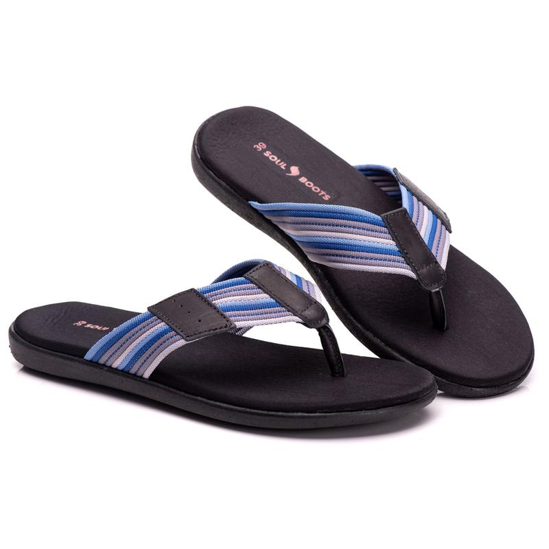 Chinelo Sandália Masculino Couro Antistress Summer - SOUL BOOTS ...