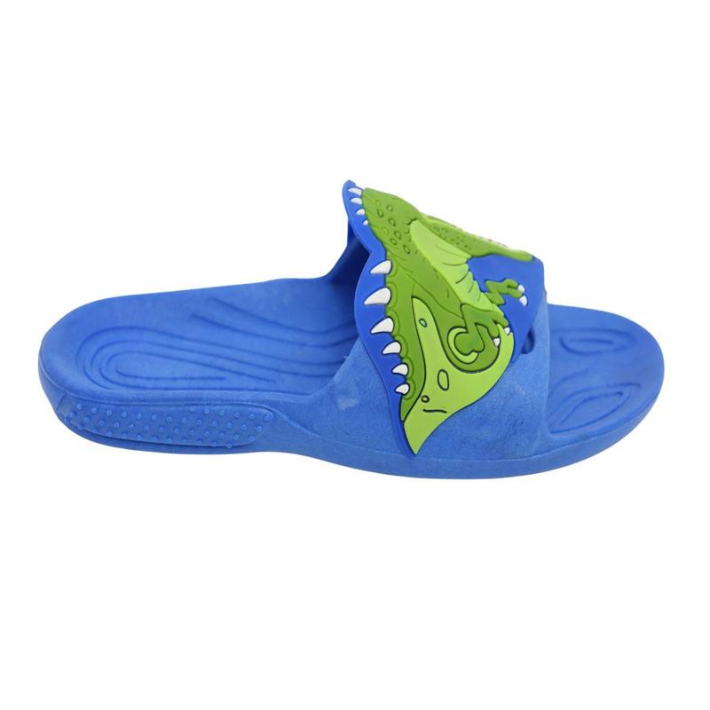 Chinelo Slide Menino Dinossauro Rex Antiderrapante Leve Confortável ...