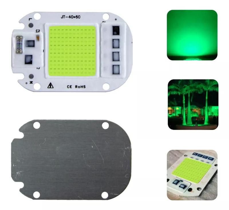 Chip Led Cob 50w Inteligente Funciona sem Reator Para Reparo Reposição ...