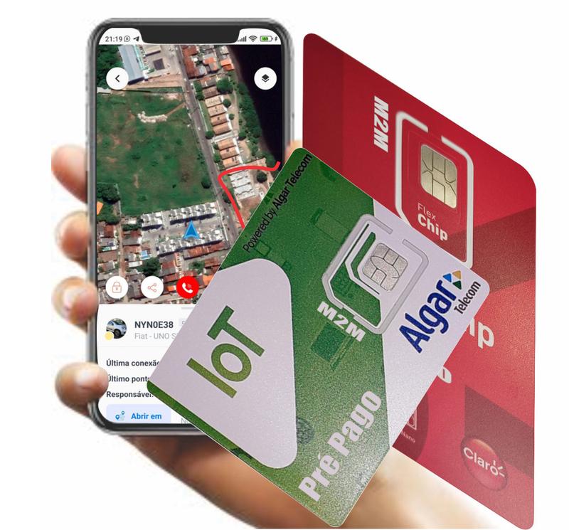 Chip M2M para uso em rastreadores - Vivo - Chip de Celular - Magazine Luiza
